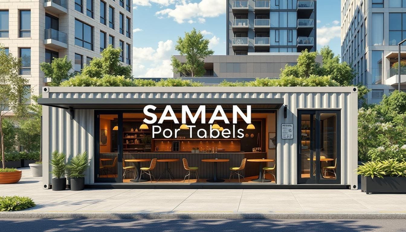 Modular Solutions: Container Cafes